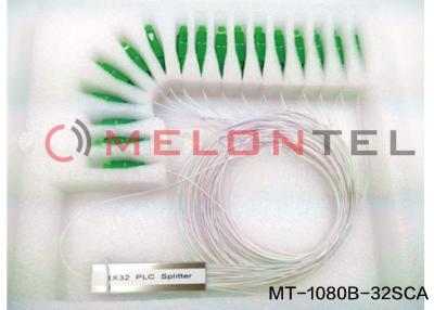 China Lightweight Single Mode PLC Fiber Splitter SC/APC 1x8 0.9mm Mini Module for sale