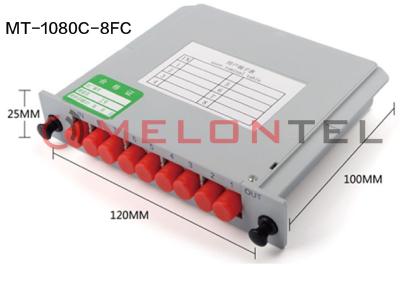 China Low Additional Loss Fiber Optic Terminal Box Fiber PLC Splitter For Telecommunication Network for sale