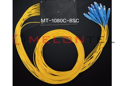 China Single Mode Fiber Optic Terminal Box PLC Splitter SC FC LC ST 1x8 1x16 for sale