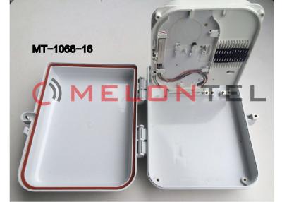 China 16 Ports FTTH Fiber Optic Terminal Box Drop Cable Distribution Box 300x270x100mm for sale