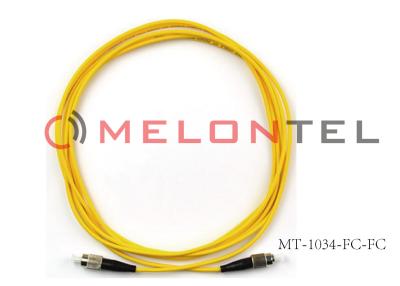 China FC-FC Fiber Optic Jumper Cable 9/125um Single Mode ISO9001 FTTX for sale