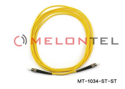 China Single Mode ST to ST Optical Fiber Patch Cord Jumper for sale