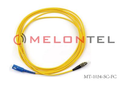 China Single Mode ST to FC  Optical Fiber Patch Cord Jumper for sale