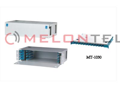 China High Density ODF Optical Fiber Frame 19 Inch Cabinet 48 Port Fiber Optic Patch Panel for sale