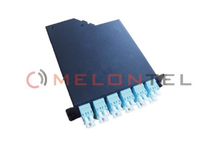 China Anti Erosion 1U MPO MTP Fiber Optic Cassette 54 Port Single Mode Connector for sale