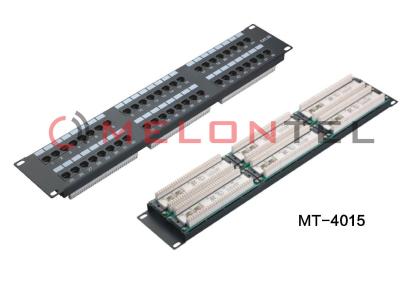 China 2U Cat6 48 Port Unshielded Keystone Patch Panel Wall Mount Network Patch Panel for sale