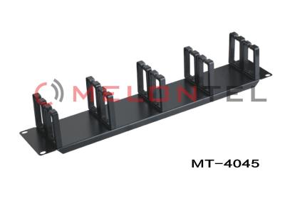 China Tabletop 19 Inch Vertical Cable Management For Cabinets , Cable And Wire Management for sale