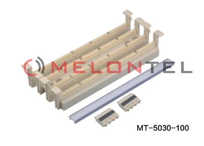 China 110 Block Patch Panel 100 Pair Phone Wiring Base for Network Communication for sale