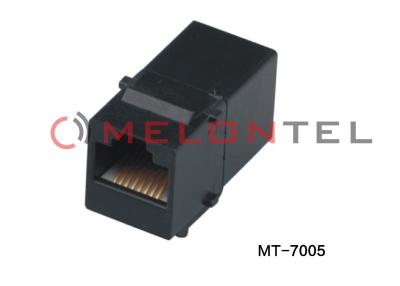 China RJ45 Cat6 Inline Coupler Female to Female Unshielded Surface Mount Ethernet Module for sale
