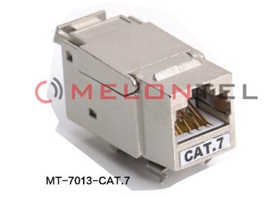 China IDC CE Modular Network Keystone Jack RJ45 Cat7 With Environmental Protection PC for sale