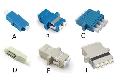 China LC-LC LC Duplex Fiber Optic Adapter Optical Connector Coupler , LC Adaptor for sale