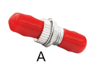 China Metal Fiber Optic Adapter ST UPC to FC UPC Simplex Single Mode 1 Pack for sale