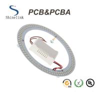 China 1.6mm Aluminum PCB assembly for LED lighting with lead-free HASL for sale