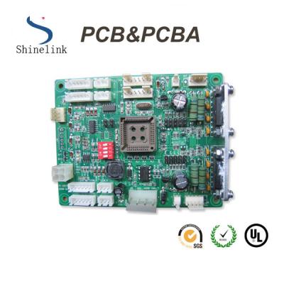 China 100% E-test Green soldermask pcba board  UL / RoHS certificate electronic pcb assembly for sale