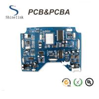 China Blue soldermask pcb assembly pcba for heat pump controller board for sale