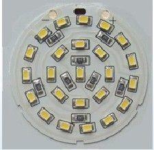 China SMD Round LED Aluminum pcb board with 80mm diameter 10W for sale