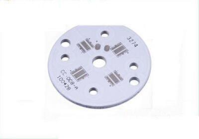 China 2OZ Aluminum pcb board , aluminum pcb manufacturer with white soldermask for sale