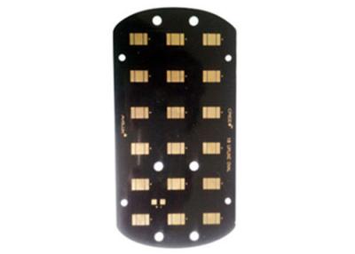 China Black soldermask aluminum pcb manufacturer heavy copper for hot led product for sale