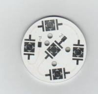 China 94v0 aluminum clad pcb 1OZ  Copper thicknes with OSP surface finishing for sale
