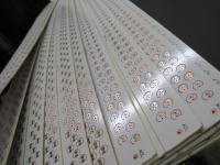 China Waterproof  aluminum printed circuit boards 300 x 12mm length with led assembly for sale