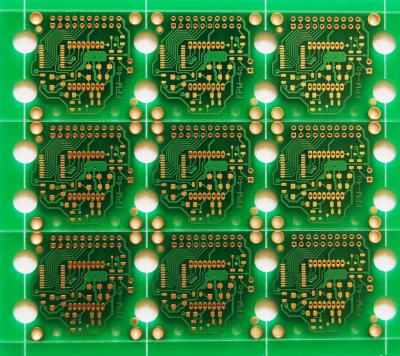 China Green soldemask heavey copper pcb , double sided copper clad printed circuit board for sale