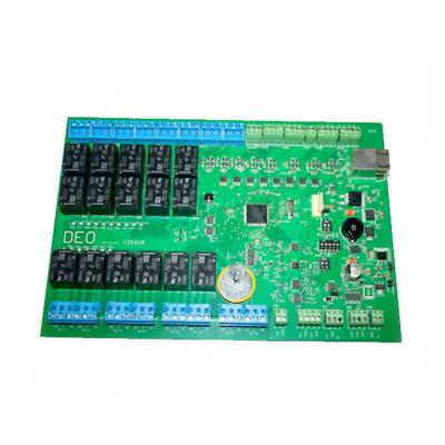 China Single sided FR4 Halogen free Printed circuit board fabrication 1.0mm thickness for sale