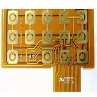 China Yellow Soldermask Flexible PCB Prototype FR4 Stiffener Touch FPCB Polyimide Panel for sale