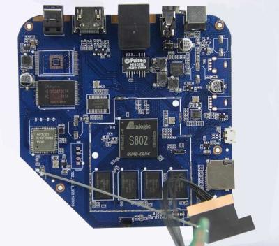 China Original Components SMT PCB Assembly OEM ODM FR4 PCBA Board HASL Surface for sale
