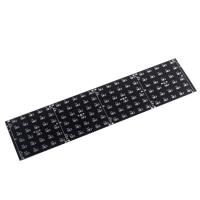 China Customized LED PCB Assembly Plant Growing Light RGB LED PCBA Black Soldermask for sale