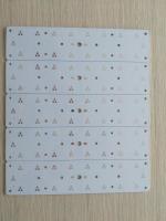 China Quick Heat LED PCB Assembly Board 1-6OZ 1 Layer Copper Base 2-3.6mm Thickness for sale