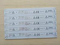 China Quick Heat LED PCB Assembly Board 1-6OZ 1 Layer Copper Base 2-3.6mm Thickness for sale