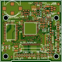 China Substrate Fr4 Printed Circuit Board 3 Layers PCB 1OZ Copper Thickness 2 Years Guarantee for sale
