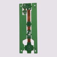 China Prepreg PCB Prototype 2 Layers Lead Free Surface HASL Green Solder Resist Color for sale