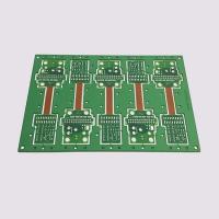 China Prepreg PCB Prototype 2 Layers Lead Free Surface HASL Green Solder Resist Color for sale
