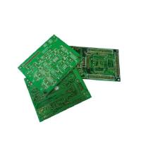 China Prepreg PCB Prototype 2 Layers Lead Free Surface HASL Green Solder Resist Color for sale