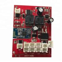 China Red Printed Circuit Board Assembly , PCBA Smt Pcb Assembly Service Immersion Silver for sale