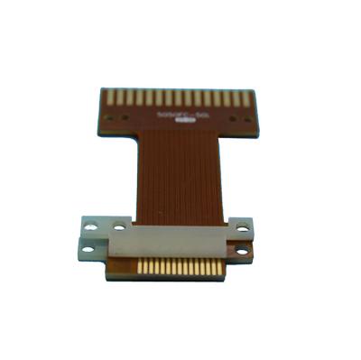 China Polyimide Material Flex Printed Circuit Board Pin Connector SMT HASL Surface for sale