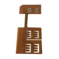China Circuit Board Flexible PCB Board FPCB Yellow Solder Mask Polyimide Material for sale