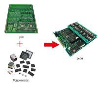 China 1.0mm Thickness 0.5oz Turnkey PCB Assembly Min 0201 Chips for sale
