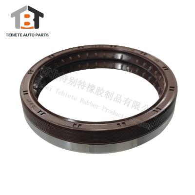 China 95x114x20 Mm SINO HOWO Truck Oil Seal NBR/ FKM Good Rubber Double Lips Sealling for sale