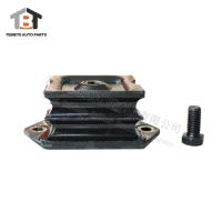 China Shacman Truck Engine Parts DZ9114593001 Front Engine Mounting Rubber Mount Bracket for sale