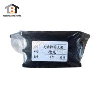 China Shacman Truck Engine Parts DZ9114593001 Front Engine Mounting Rubber Mount Bracket for sale