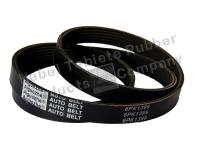 China Black Rubber Toothed Belt CR NB EPDM Material Customized Service for sale