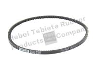 China Small Cogged V Belt / Raw Edge Cogged Belt High Transmission Power for sale