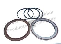 China Delong Truck X3000 Rear Wheel Oil Seal132*167*10.5mm/130.2*160.3*.8.5mm.FKM material. Maintenance-free wheel oil seal for sale