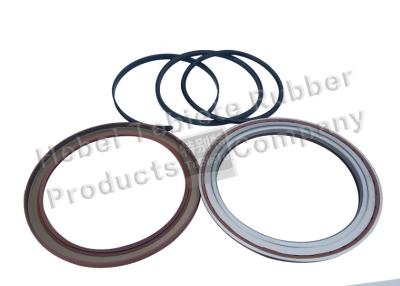 China Delong Truck X3000 Rear Wheel Oil Seal132*167*10.5mm/130.2*160.3*.8.5mm.FKM material. Maintenance-free wheel oil seal for sale