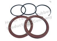 China Delong Truck X3000 Rear Wheel Oil Seal132*167*10.5mm/130.2*160.3*.8.5mm.FKM material. Maintenance-free wheel oil seal for sale