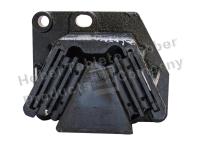 China DZ92659590113/DZ92659590114  Shacman Delong Truck Rear Engine Mounting Support for sale
