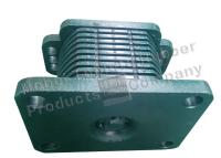 China Sino Truck Hollow Spring Rubber Steel Bearing NR And Steel Material,10 layers for sale