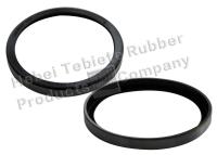 China High Sealing Efficiency Rubber Oil Seal 68x80x8mm For Truck Half Steel Half Rubber NBR Material for sale